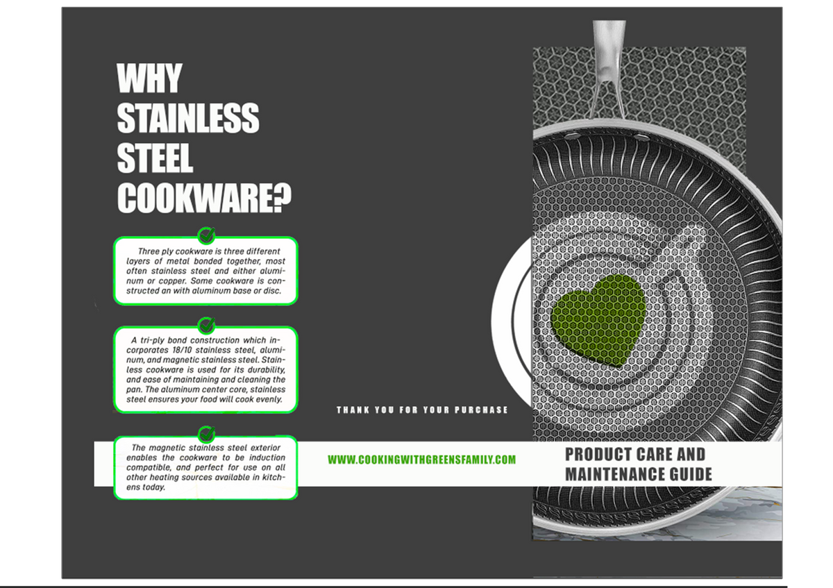 HOW TO CARE FOR MY COOKWARE